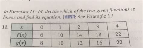 Solved In Exercises 11 14 Decide Which Of The Two Given