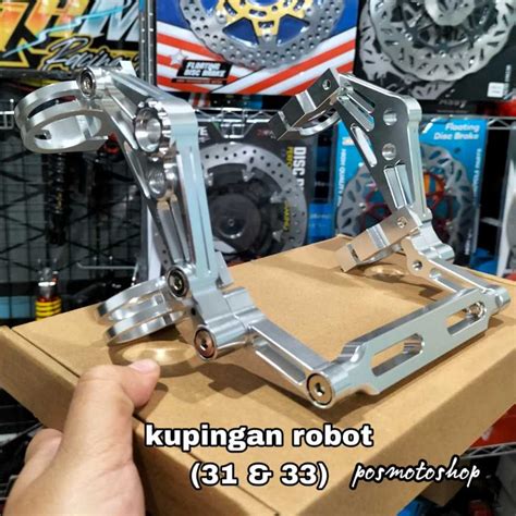 Jual Breket Lampu Robot Cnc M1speed Set Plat Nomor As 31 Kupingan Cb