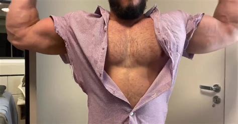 Muscle Muscle Shirt Rip Video 2