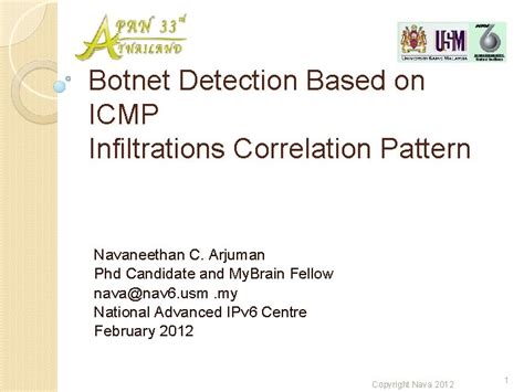 Botnet Detection Based On Icmp Infiltrations Correlation Pattern