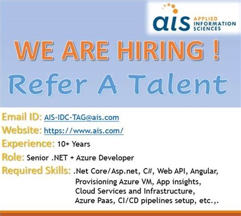 Dotnet Azure Aspdotnet Angular Azuredeveloper Job Hiring