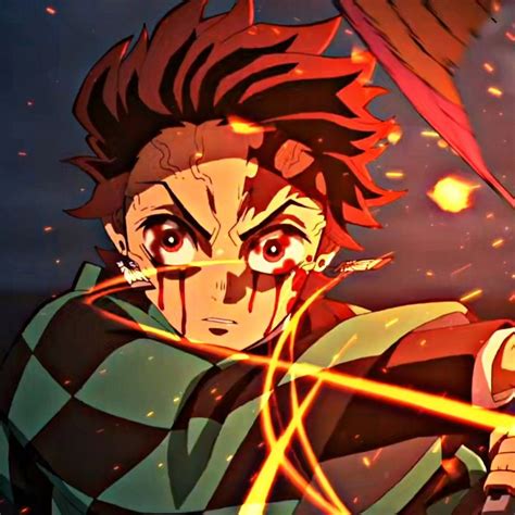 Tanjiro Kamado Icon Imagem De Anime Personagens De Anime Ilustração