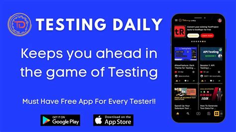 Testingdaily A Must Have Free App For Every Tester To Get The Latest Testing Trends Install