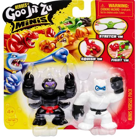 Heroes Of Goo Jit Zu Minis Versus Pack Assorted Each Minis