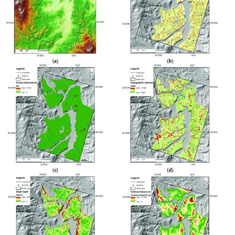 The Dem Generated From The Sentinel 1 Datasets For 2018 A The Download Scientific Diagram