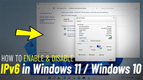 enable and disable ipv6 in windows 11 how to disable and enable ipv6