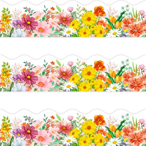 Decorative Flower Borders