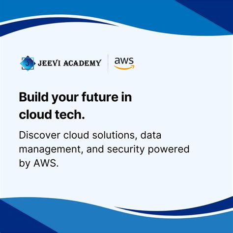 Jeevi Academy On Linkedin Cloudcareers Awscertificates Techskills