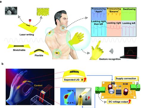 Schematic Illustration Of The Soft And Stretchable Lig Based Sensor As