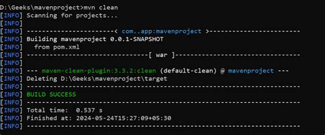 Maven Commands And Options GeeksforGeeks