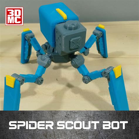 🕷️ Spider Scout Bot Cults Cu Nd Commercial Use No Derivative ・ 3d File For 3d Printing・cults