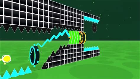 3d Geometry Dash 3 Dash Youtube