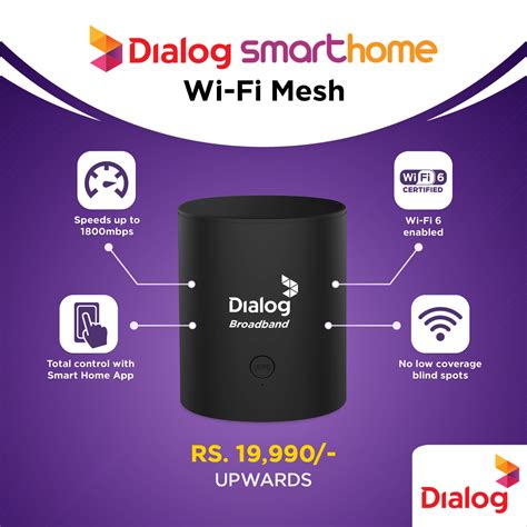 Dialog Axiata Introducing Dialog Smart Home Wi Fi Mesh Facebook