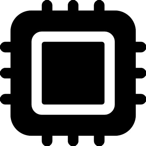 Hardware Chip Icon Svg Png Free Download