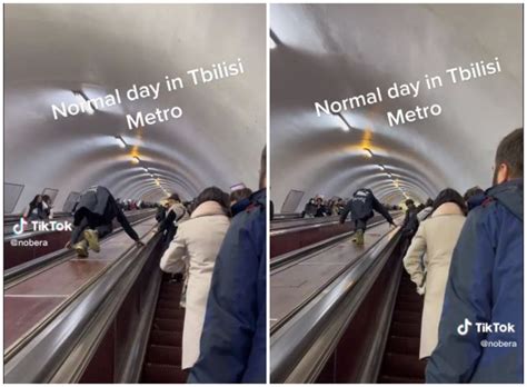 🎥 Video დაიჭირე მიდი დაიჭირე ამ წუთებში მეტროდან საგანგაშო კადრები ვრცელდება