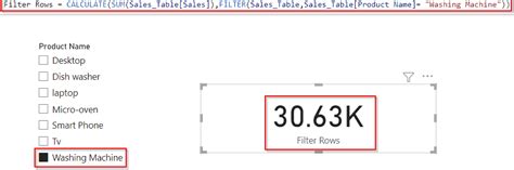 Power BI Dax Filter With Examples SharePoint Microsoft Power Platform Tutorials SPGuides