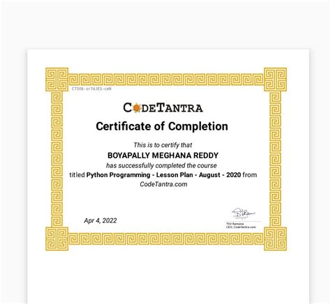 Codetantra Meghana Reddy