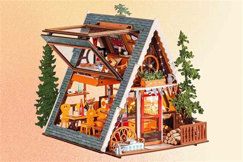 This Diy Miniature House Kit Is A Perfect Winter Puzzle