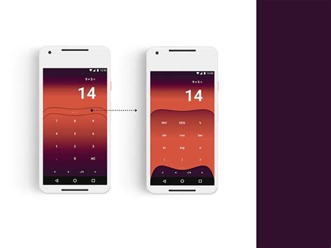 Mobile Calculator UI Design