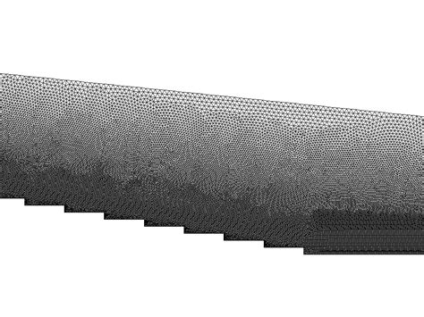 Stepped Spillway Stair Spillway Cfd Simulation Ansys Fluent Training Mr Cfd