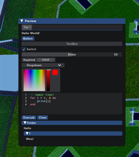 roblox ui libraries telegraph