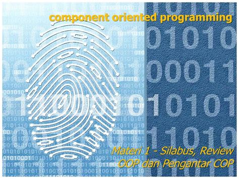 Ppt Component Oriented Programming Powerpoint Presentation Free
