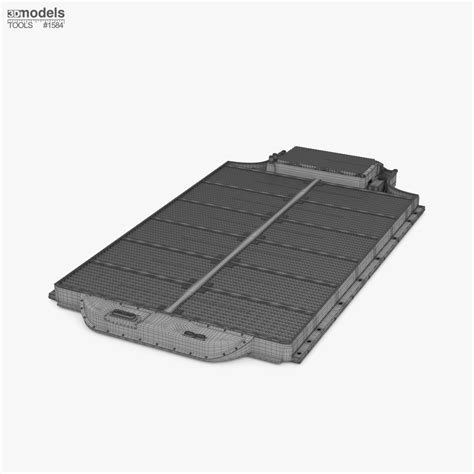 Tesla Model S X Battery Pack 3d Model Download Vehicle Equipment On
