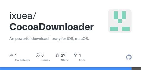 Github Ixueacocoadownloader An Powerful Download Library For Ios