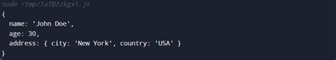 Nodejs Consoledir Method Tpoint Tech