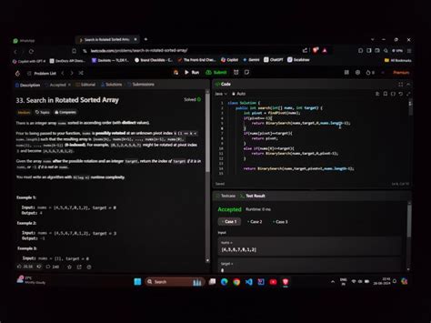 Vimal Jethva On Linkedin Just Solved This Rotated Sorted Array