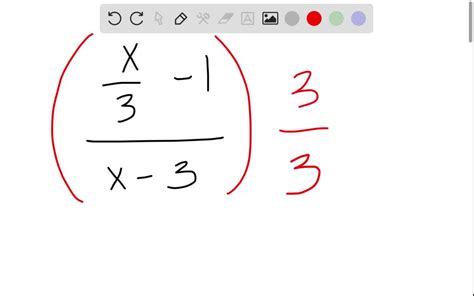 solved simplify each complex rational expression x 3 1 x 3