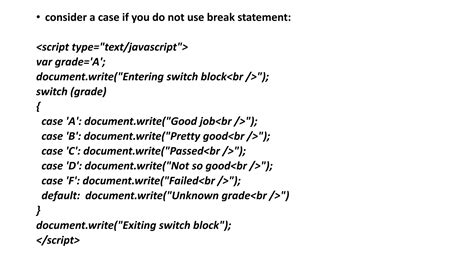 Javascript Conditional Statements Pptx