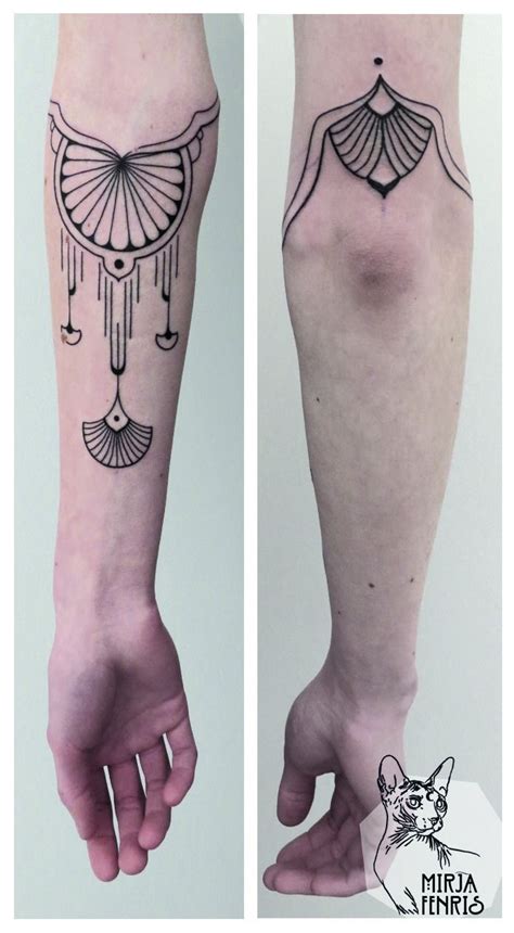 Post By Mirjafenris · 1 Image Geometric Tattoo Art Deco Tattoo