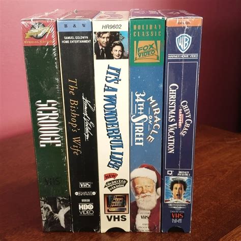 Various Holiday Vhs Christmas Classics Bundle Poshmark