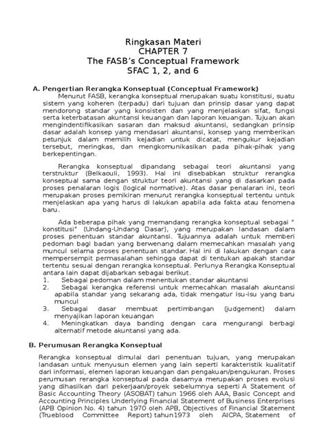 The Fasbs Conceptual Framework Pdf