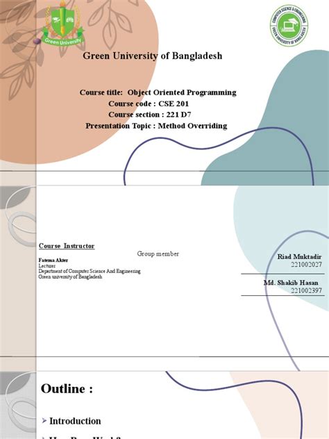 Oop Ppt Final Pdf