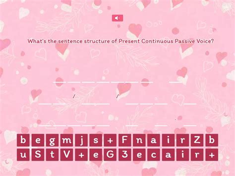 Passive Voice Sentence Structure Deletrea La Palabra