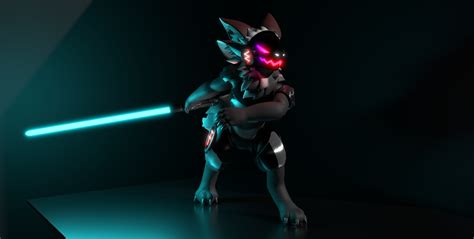 Made A New Render Of My Protogen Base Model By Triwavebz Edited By