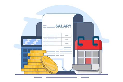 Premium Vector Payroll System Concept Vector Illustration Or Online Income Calculation And