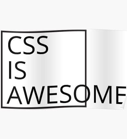 Css Posters Redbubble