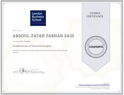 I Am Pleased To Share That I Have Successfully Completed The Fundamentals… Abdoul Fatah Farhan