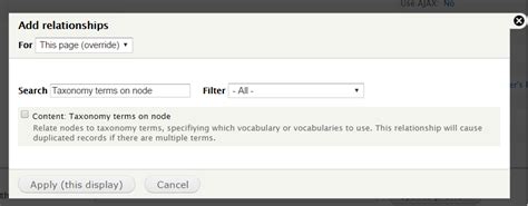 How To Add And Insert A Taxonomy Term Field In Views Content Display