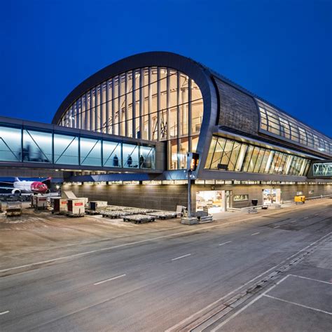 Nordic Doubles The Size Of Oslo Airport With Curved Extension