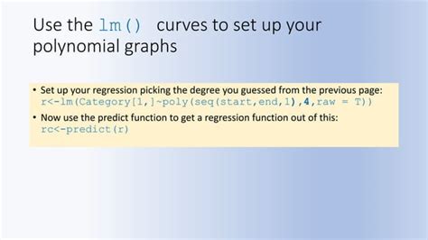 How To Combine Interpolation And Regression Graphs In R Pptx Computing Technology And Computing