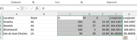 How To Convert Degrees Minutes Seconds To Decimal Degrees With Excel And Import Your Csv File