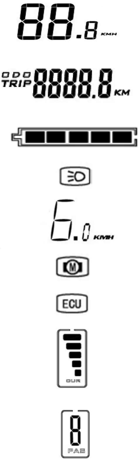 Dmhc Tc488 Ebike Parts Electric Bike Lcd Display User Manual