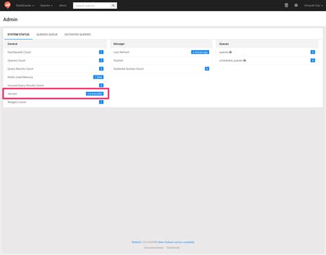 Redashredashのアップグレードしてみた Developersio