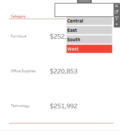 How To Make Better Drop Down Menus In Tableau Playfair