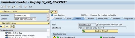 text in user decision text step of workflow sap community