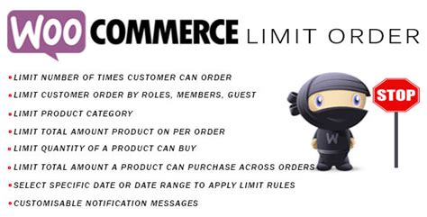 Woocommerce Limit Order V26 Premium Scripts Plugins And Mobile